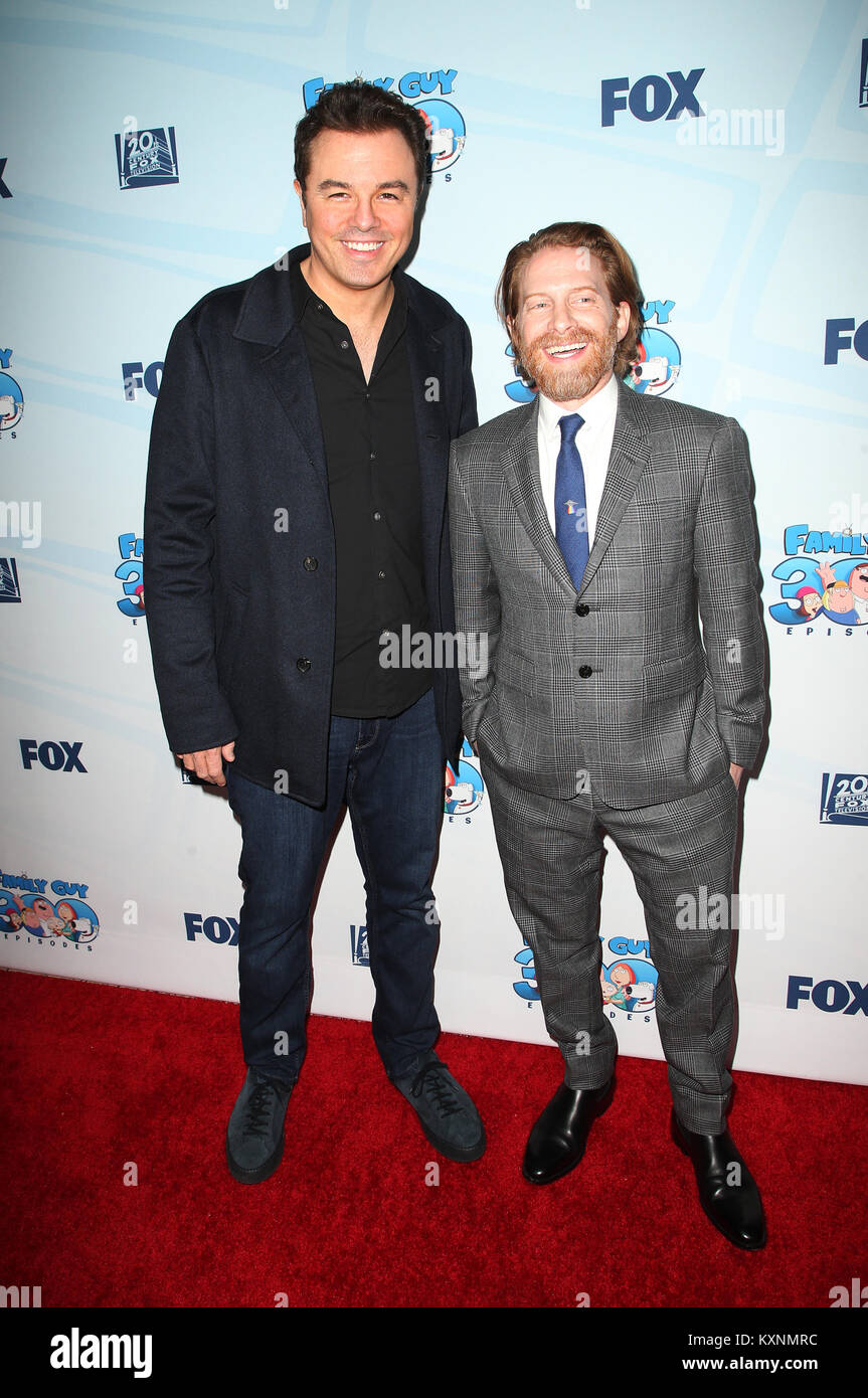 Los Angeles, California, USA. 10th Jan, 2018. Seth MacFarlane, Seth ...