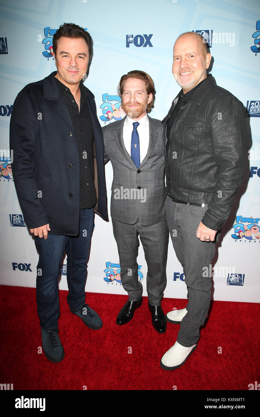 Los Angeles, California, USA. 10th Jan, 2018. Seth MacFarlane, Seth ...