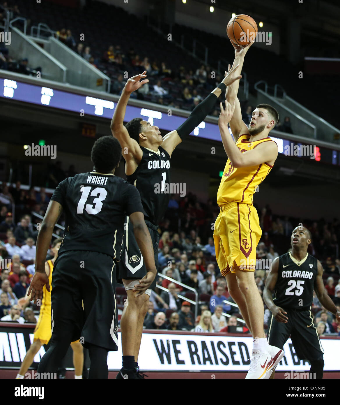 Los Angeles, CA, USA. 10th Jan, 2018. USC Trojans forward Nick ...