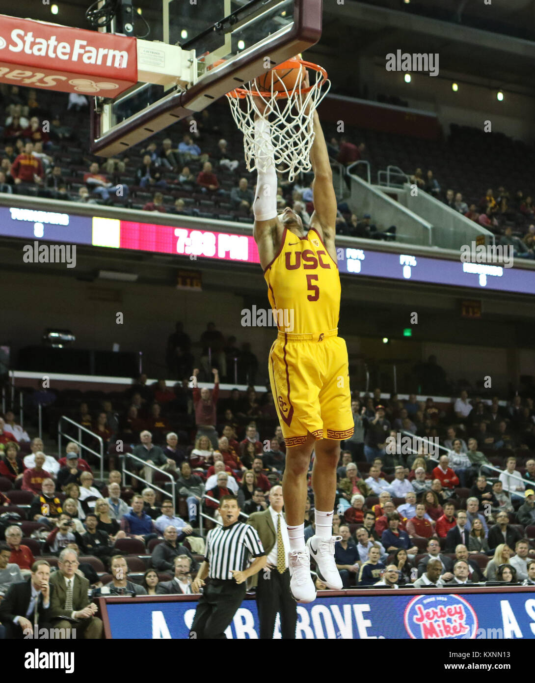 Los Angeles, CA, USA. 10th Jan, 2018. USC Trojans guard Derryck ...