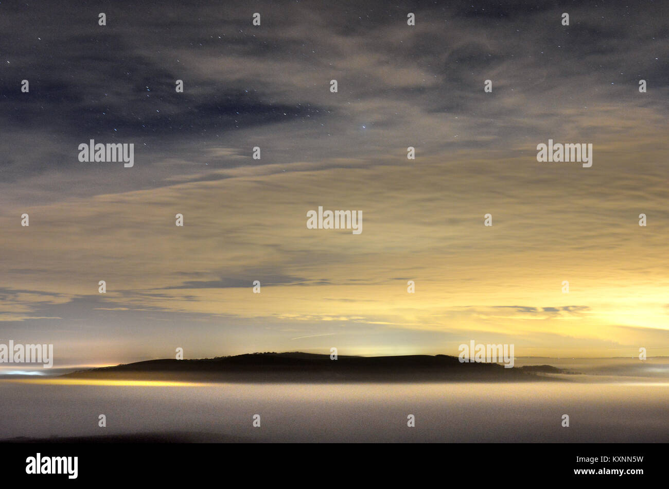 Moonrise Night Nighttime High Resolution Stock Photography and Images ...