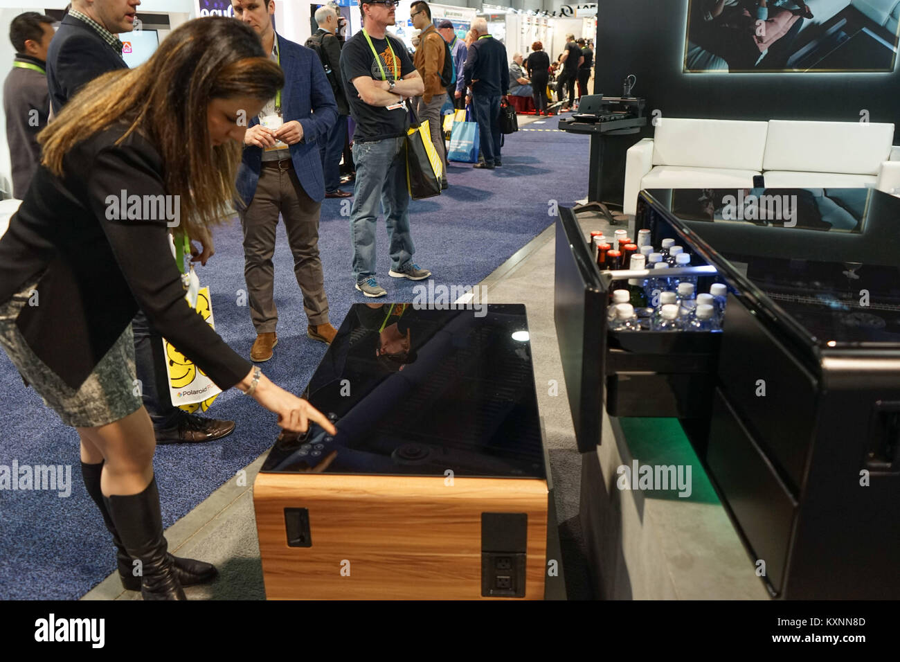 Las Vegas, Nevada, USA. 10th Jan, 2018. Home automation was big as ...