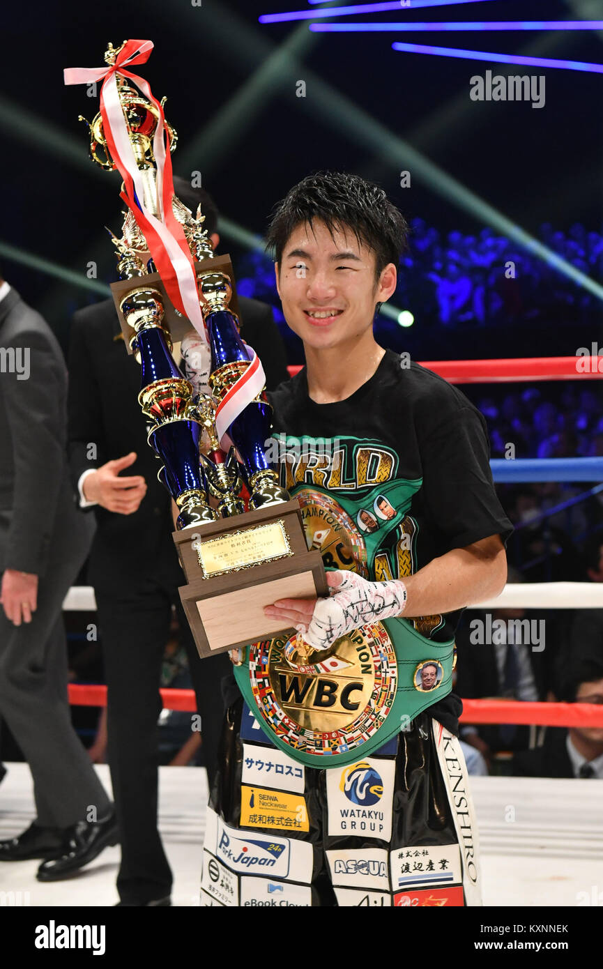Kanagawa, Japan. 30th Dec, 2017. Ken Shiro (JPN) Boxing : Ken Shiro of ...