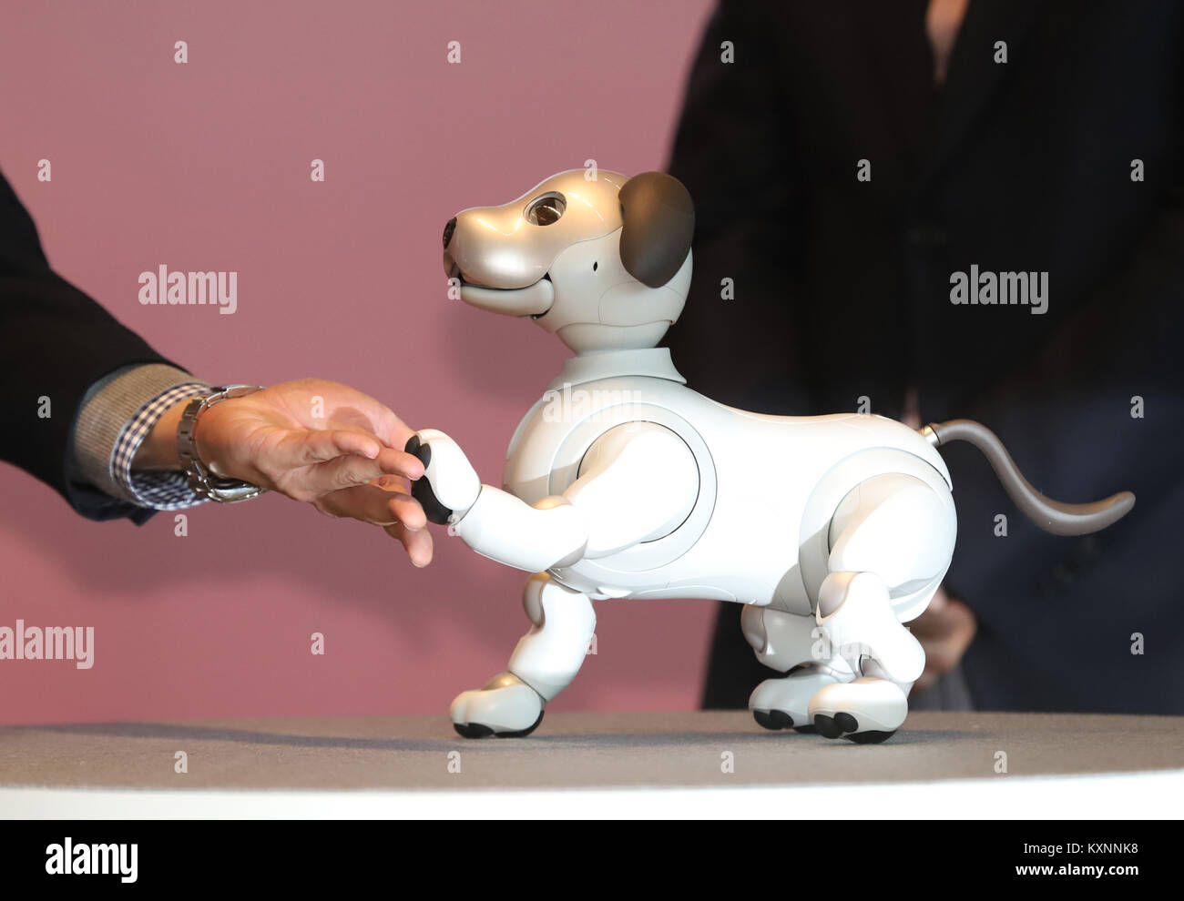 Tokyo, Japan. 11th Jan, 2018. Japanese electronics giant Sony's new ...
