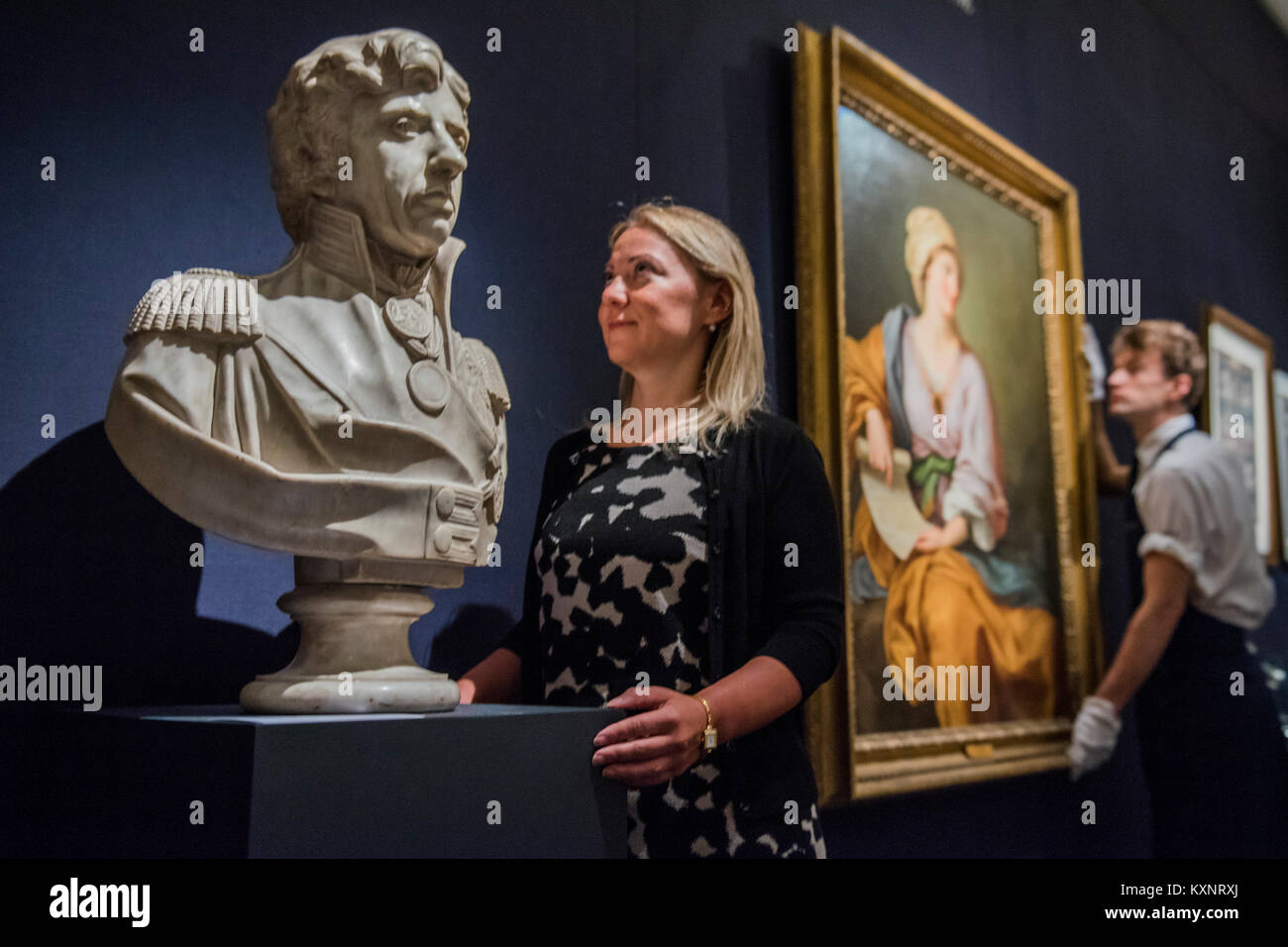 Emma hamilton's portrait hi-res stock photography and images - Alamy