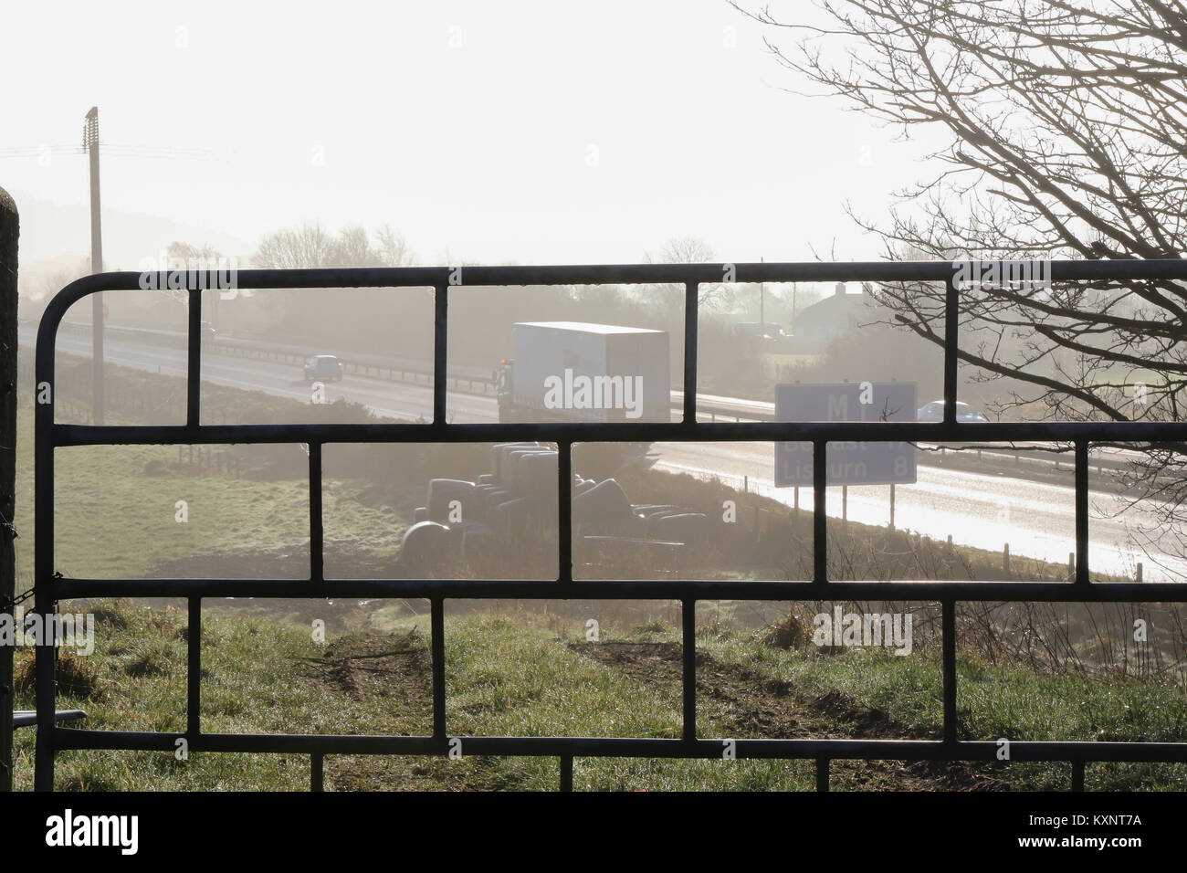 M1 motorway northern ireland hi-res stock photography and images - Alamy