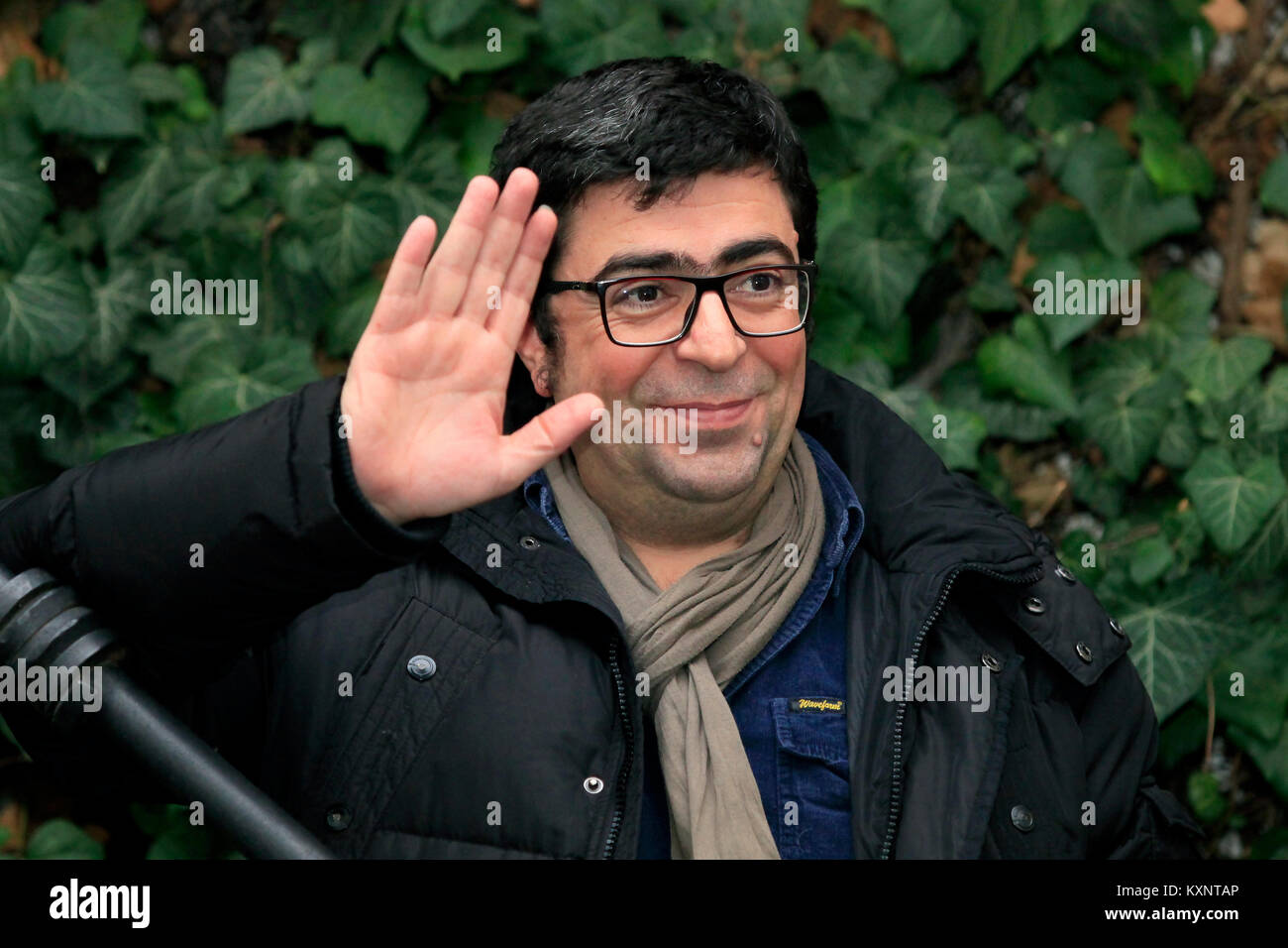 Iranian director Majid Barzegar poses for photo within the 7th Festival ...