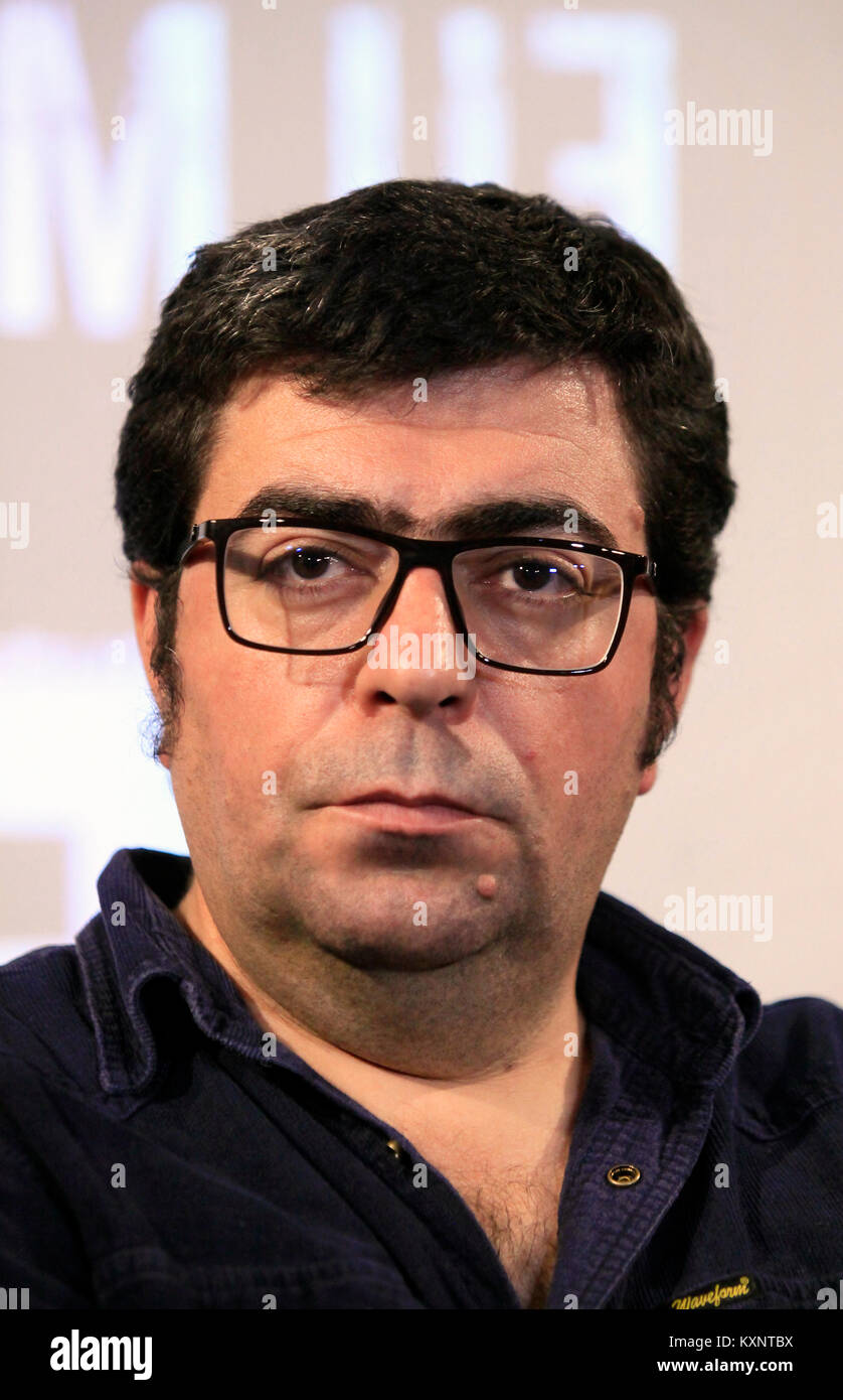 Iranian director Majid Barzegar attends a panel discussion within the ...