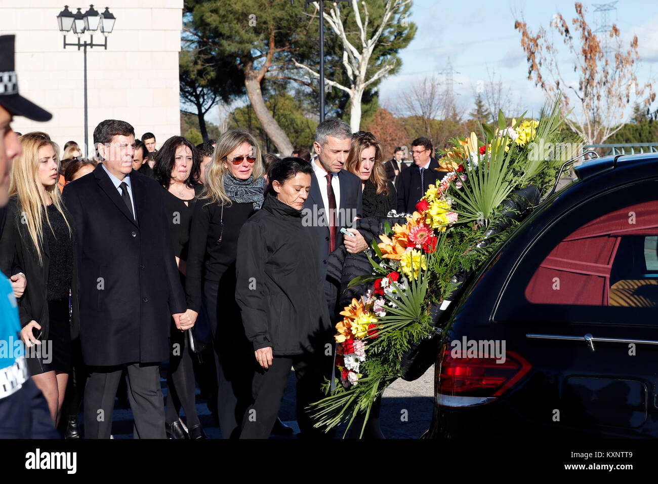 Madrid, Spain. 11th January, 2018. Diana López-Pinel, Juan Carlos Quer ...