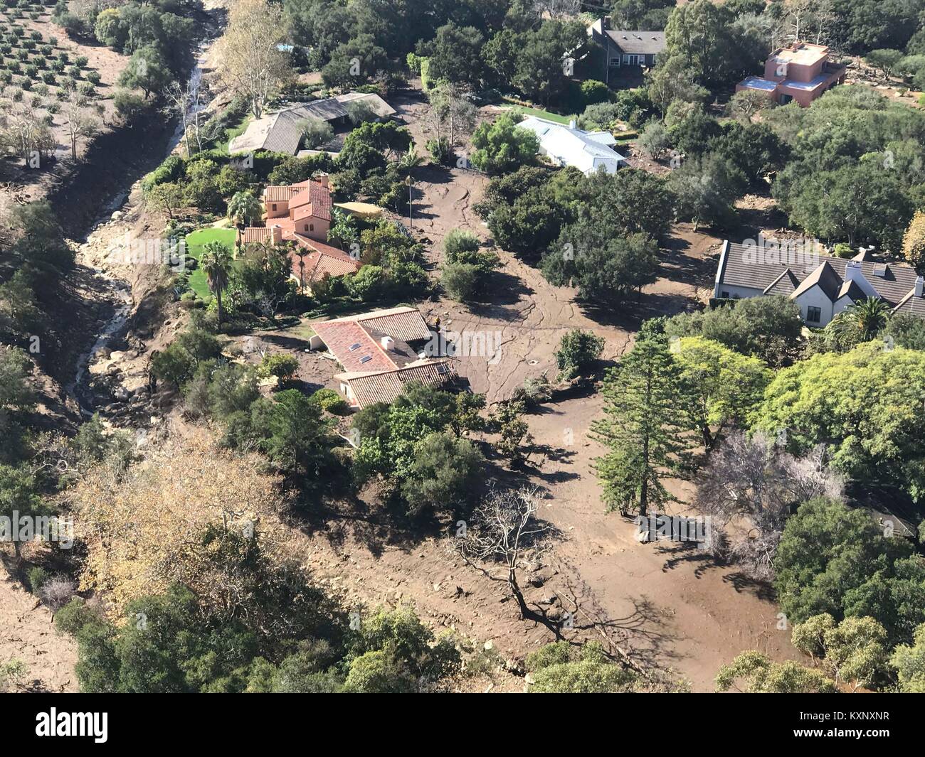 Montecito california mudslide hi-res stock photography and images - Alamy
