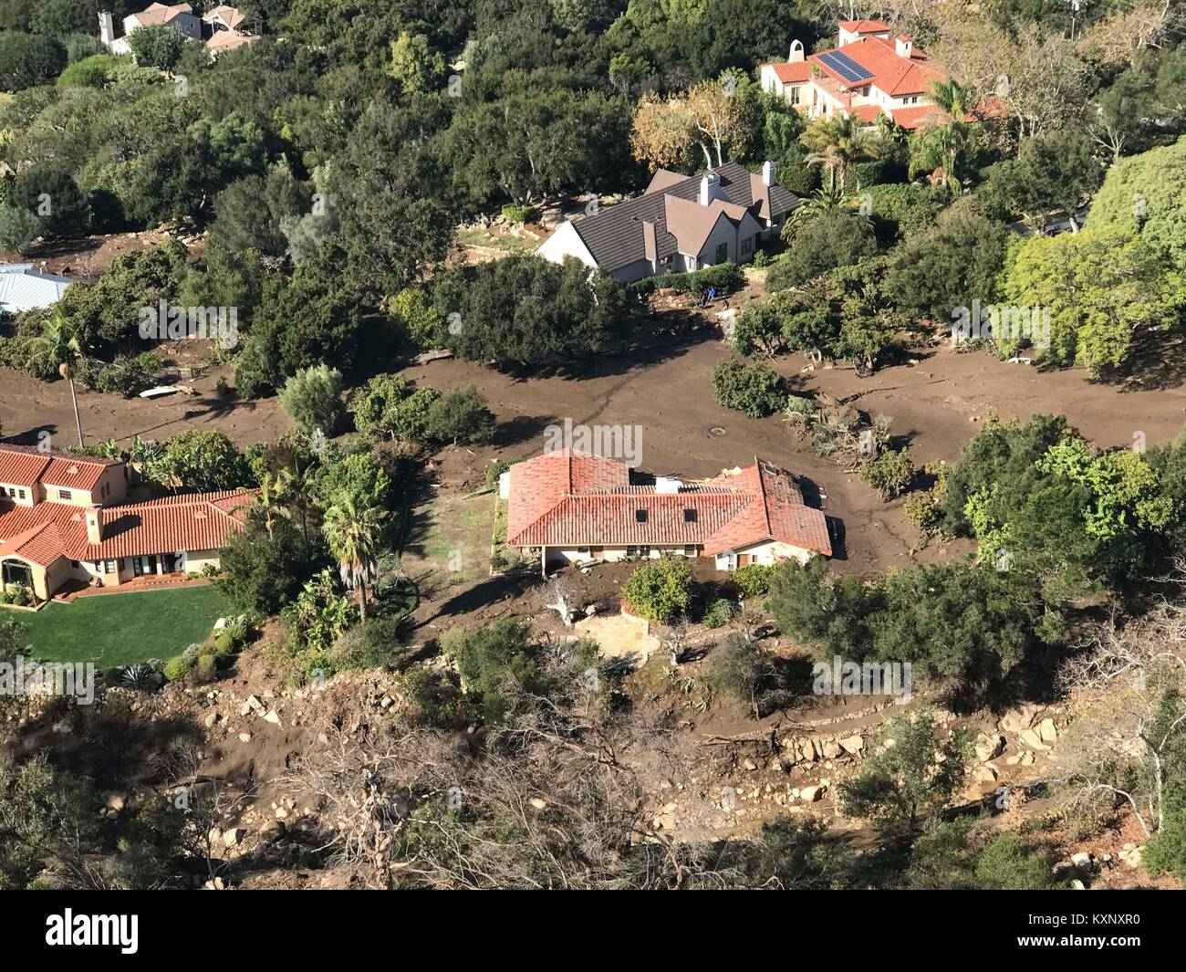 Montecito california mudslide hi-res stock photography and images - Alamy