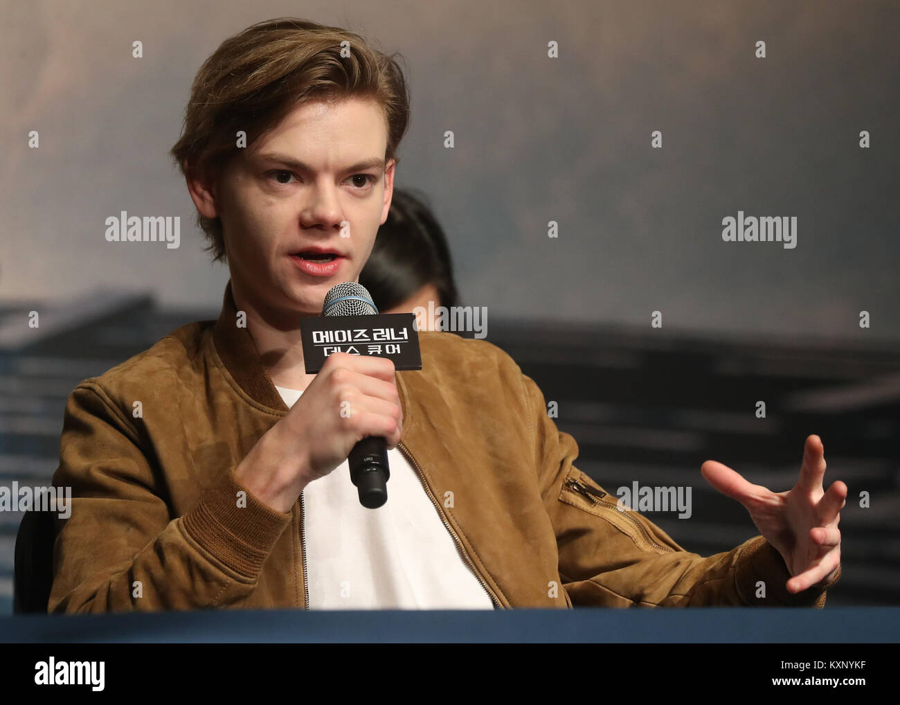 12th Jan, 2018. Hollywood actor Thomas Brodie-Sangster Hollywood actor ...