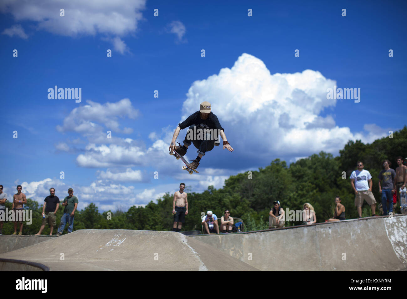 Rutland, OH, USA. 24th June, 2017. Skatopia is an eighty-eight acre ...