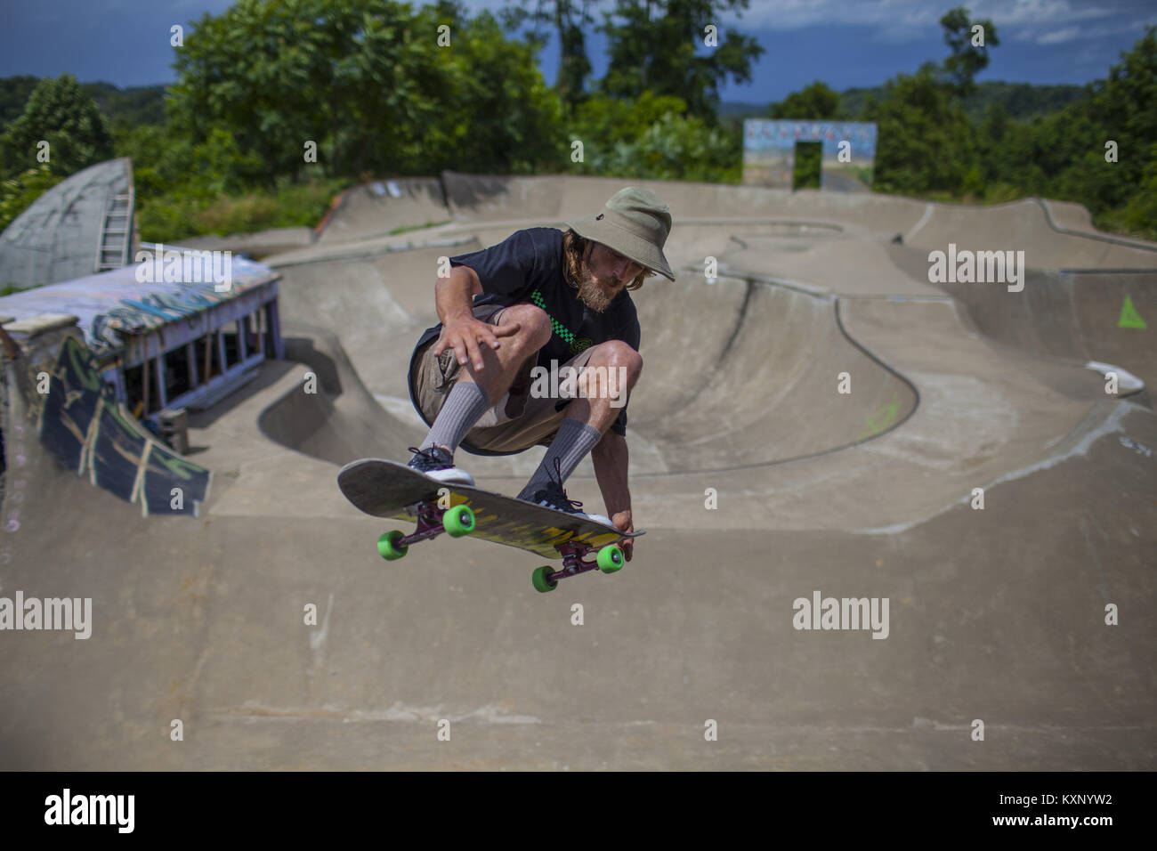 Rutland, OH, USA. 23rd June, 2017. Skatopia is an eighty-eight acre ...
