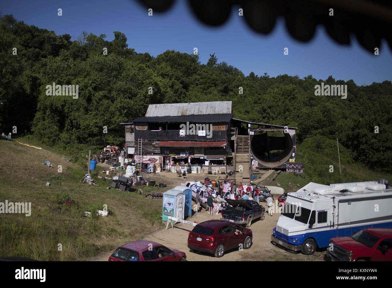 Rutland, OH, USA. 25th June, 2017. Skatopia is an eighty-eight acre ...