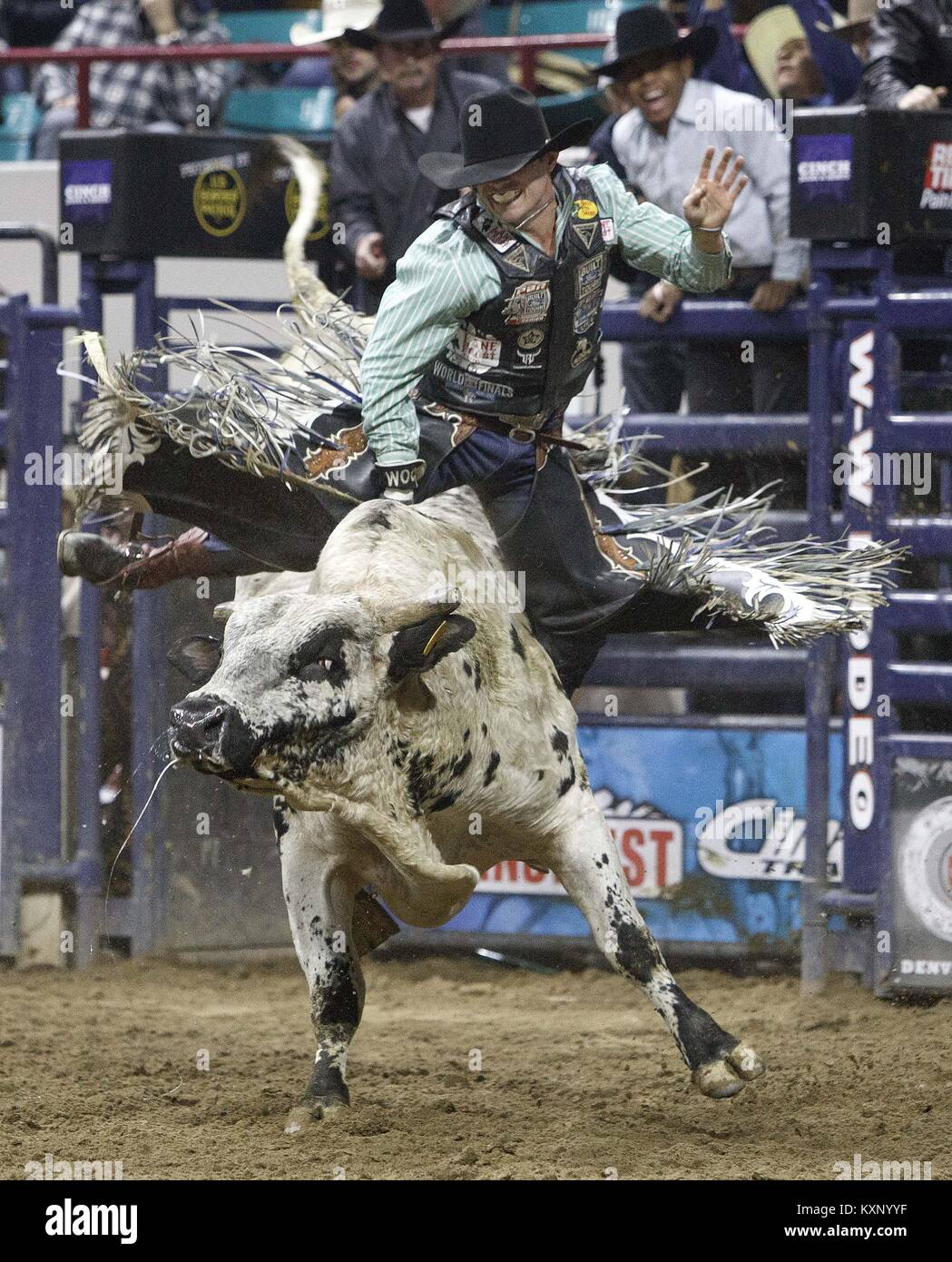 Denver, Colorado, USA. 10th Jan, 2018. TAYLOR TOVES of Stephenville, TX ...