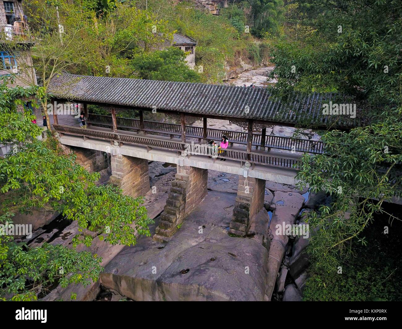 Chongqing. 10th Jan, 2018. Photo taken on Jan. 10, 2018 shows a ...