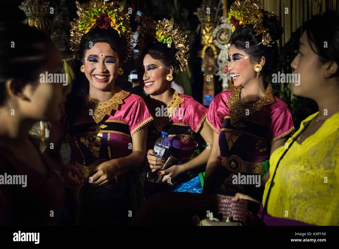 Inodnesia. 11th Jan, 2018. The Calonarang ceremony is a very sacred ...