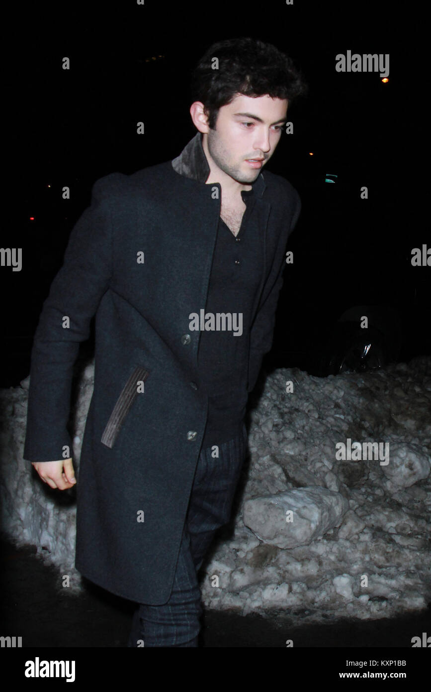 New York, NY, USA. 10th Jan, 2018. Ian Nelson arriving at the IFC Films ...