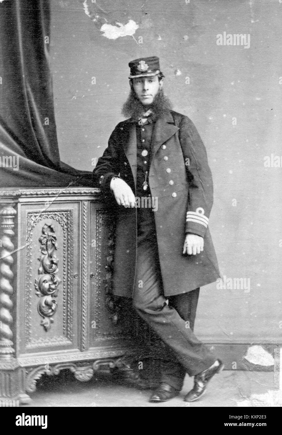Commander of the royal navy Black and White Stock Photos & Images - Alamy