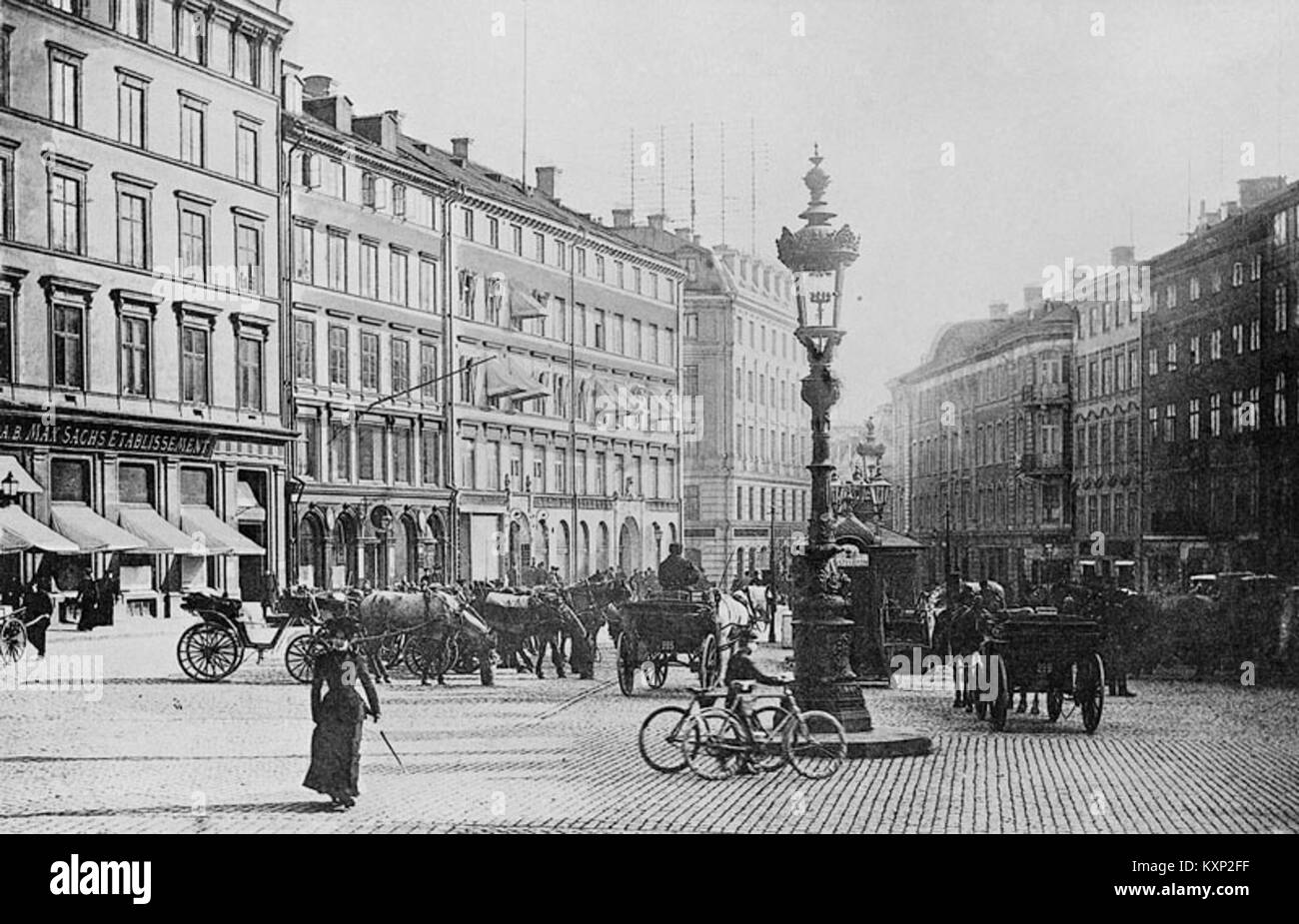 Brunkebergstorg mot söder Stock Photo - Alamy