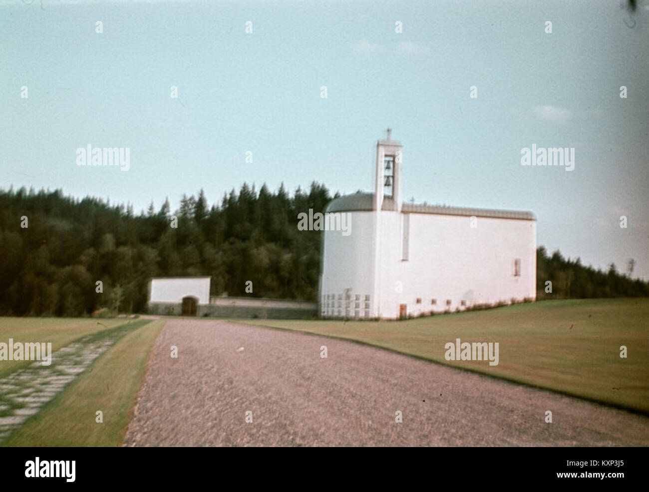 This image shows the Bors church in Sweden, an important religious site ...