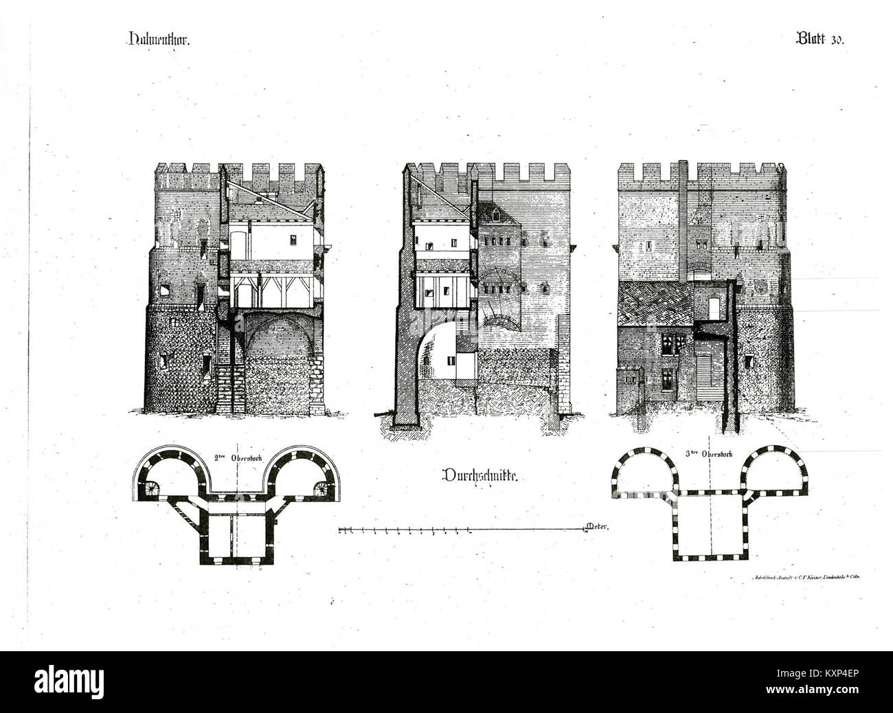 This map depicts the Cologne city gates and fortifications from 1180 to ...