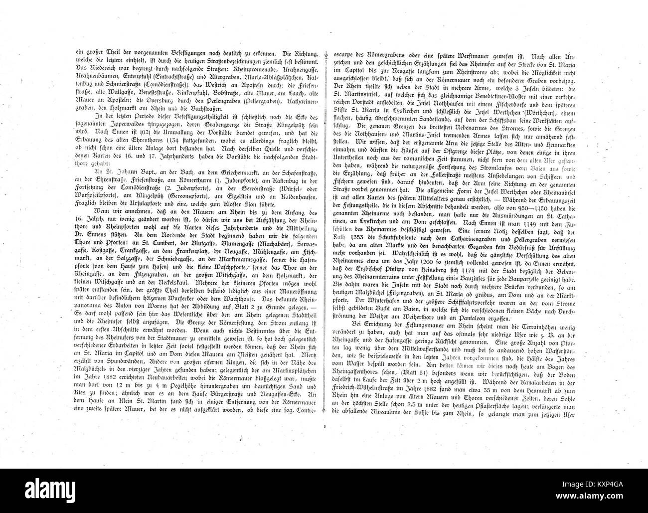 This image depicts further details of the Cölner Thorburgen (Cologne's ...