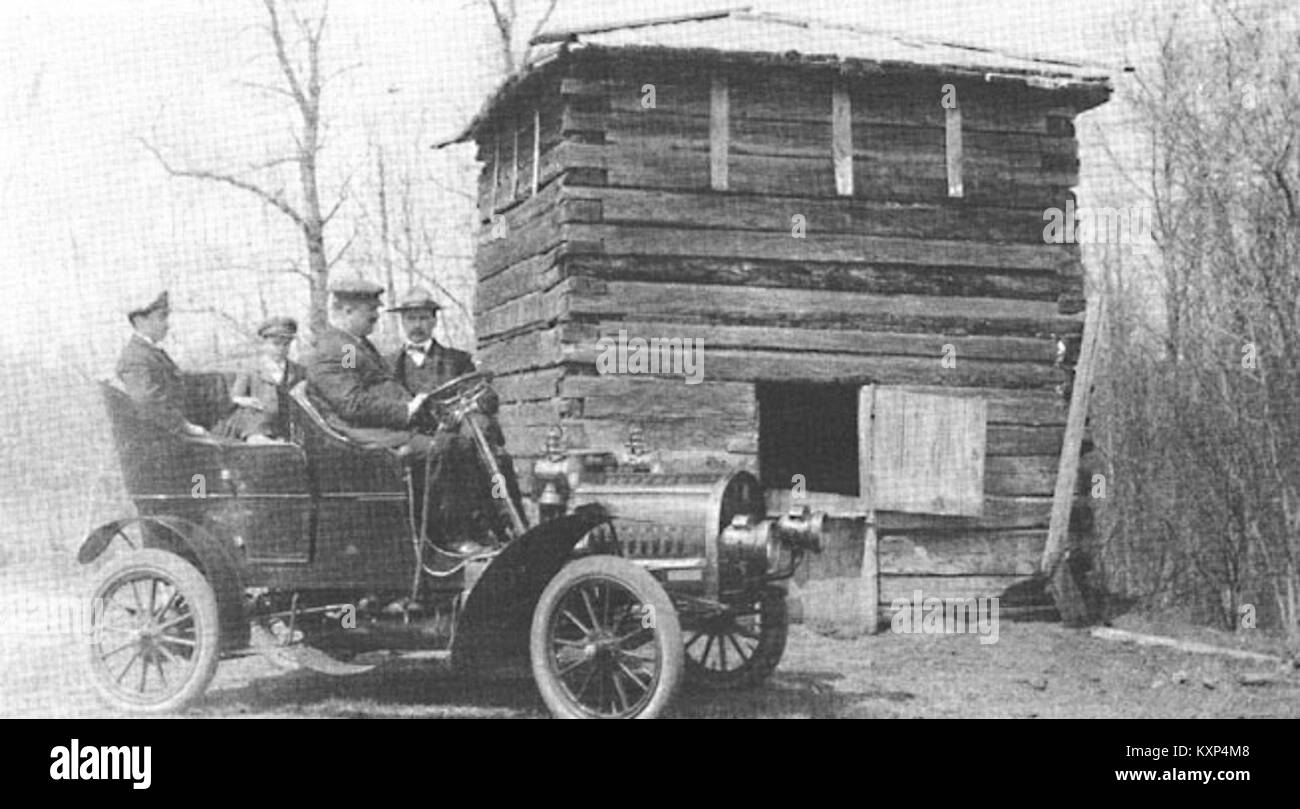 Edgerton Winnett Day at Fort Ethier, 1905 Stock Photo - Alamy