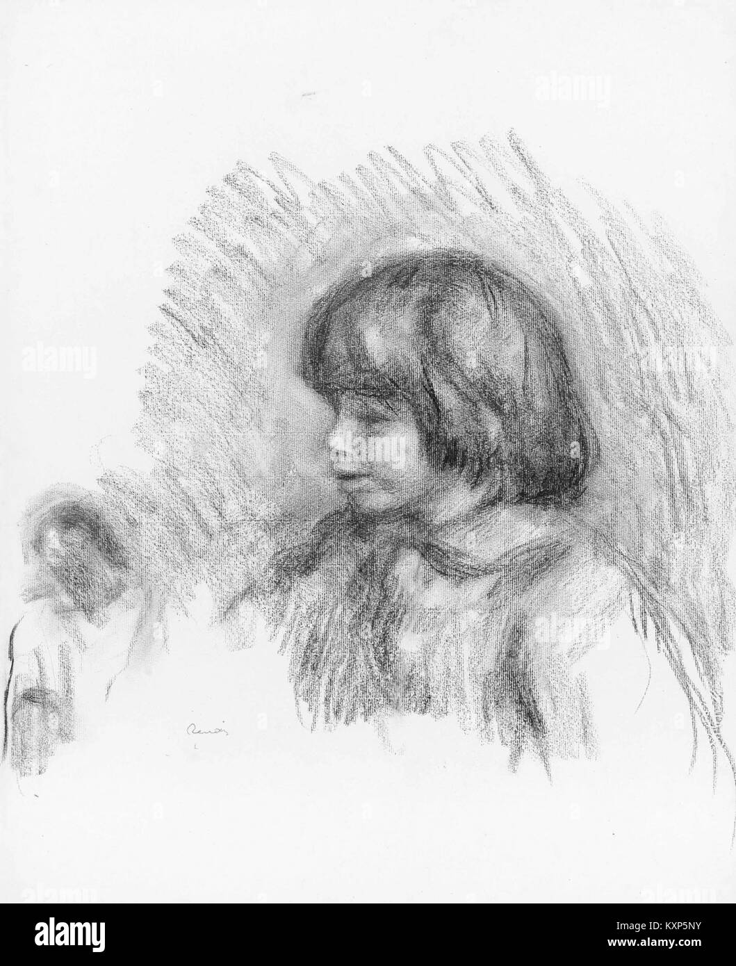 Coco (Claude Renoir) by Pierre-Auguste Renoir (1841-1919 Stock Photo ...