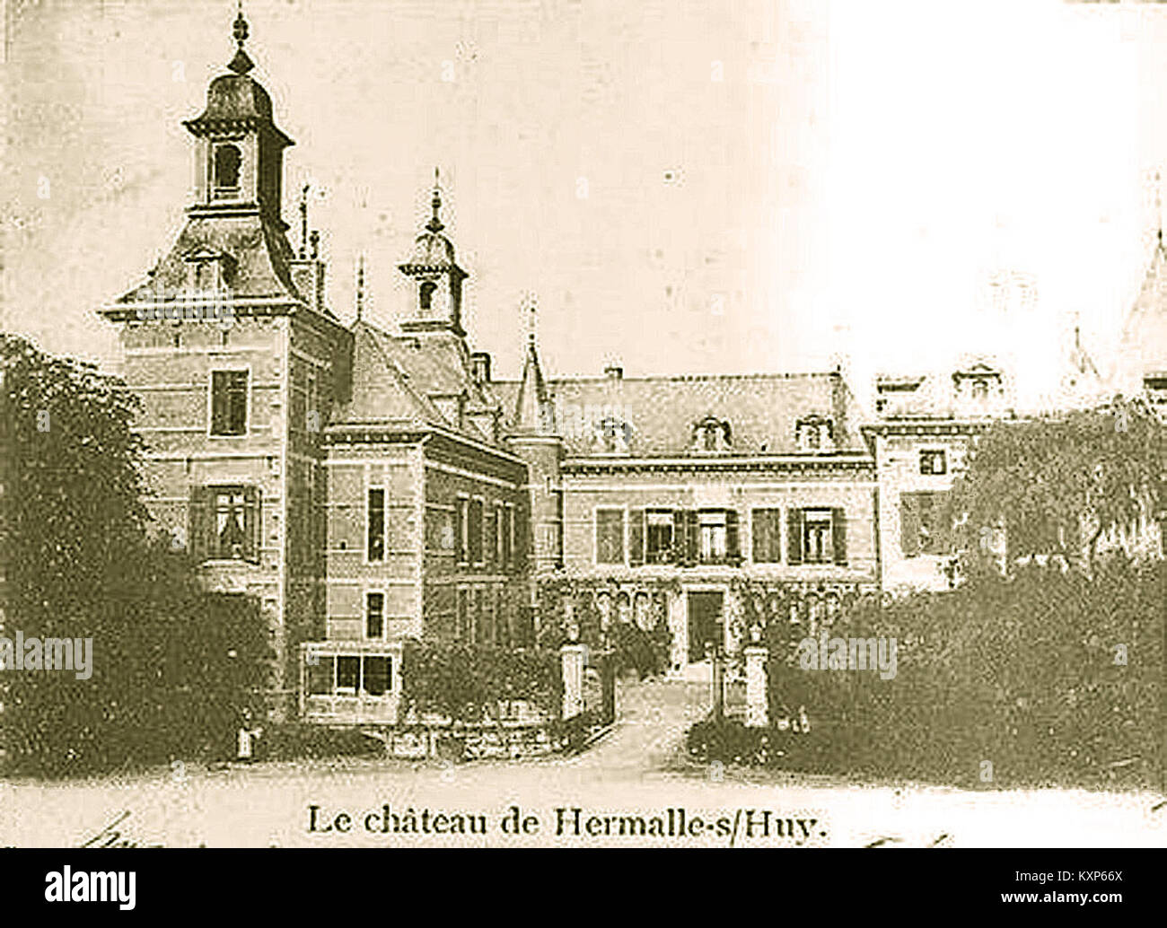 Chateau de hermalle sous huy hi-res stock photography and images - Alamy