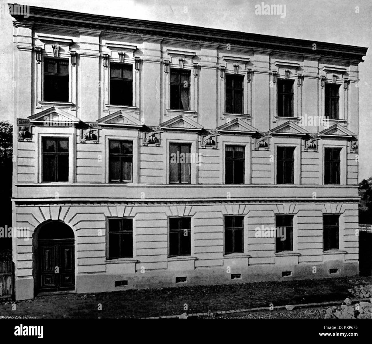 Building in Kraków (01 Stock Photo - Alamy