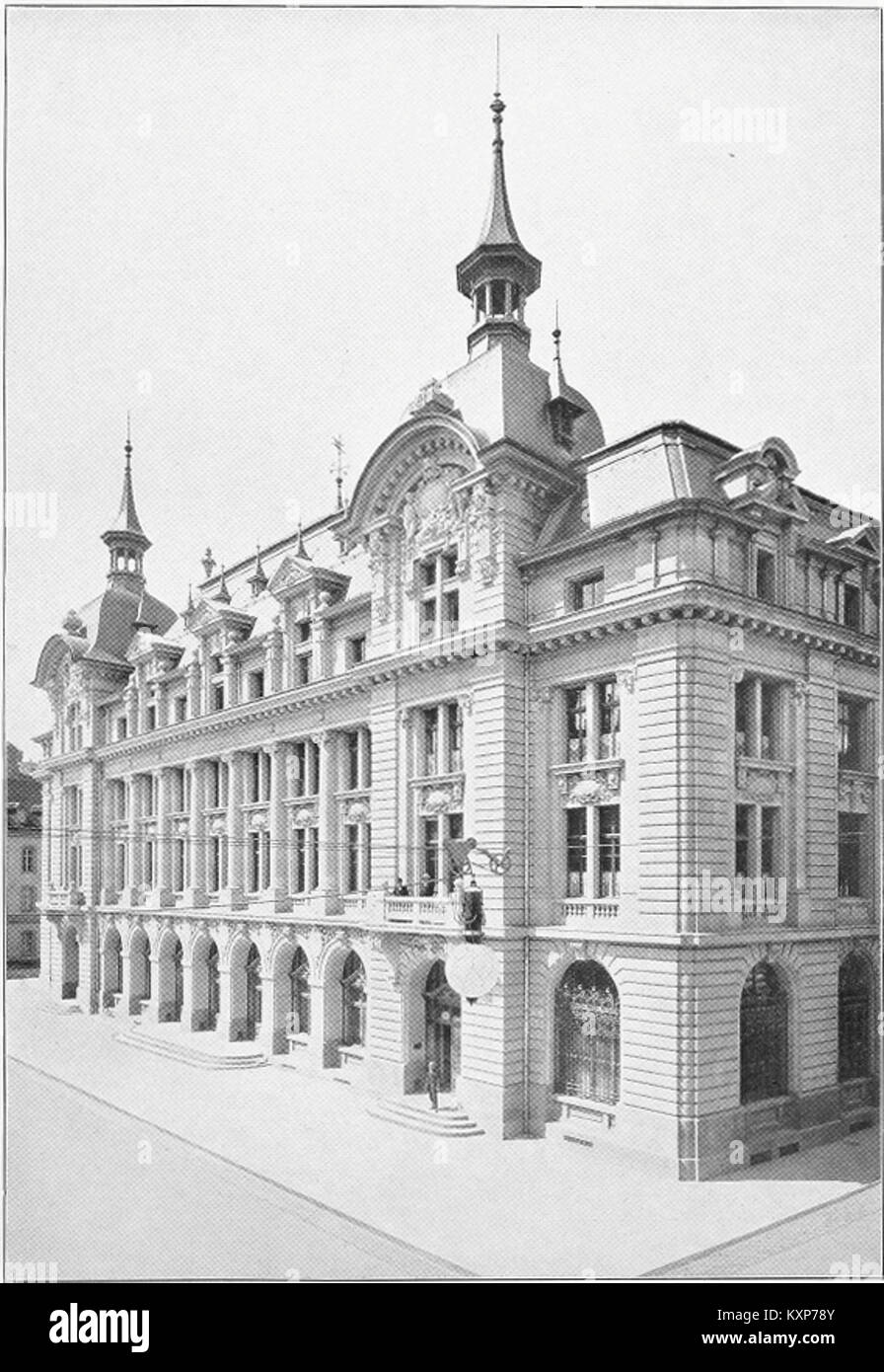 Photograph of the Swiss Post Building (Eidgenössisches Postgebäude ...