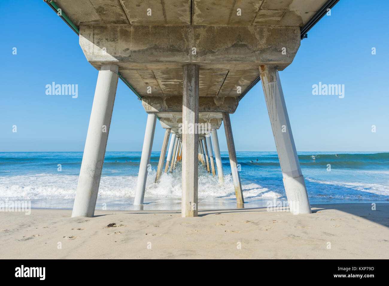 San Pedro Pier 3 Stock Photo - Alamy