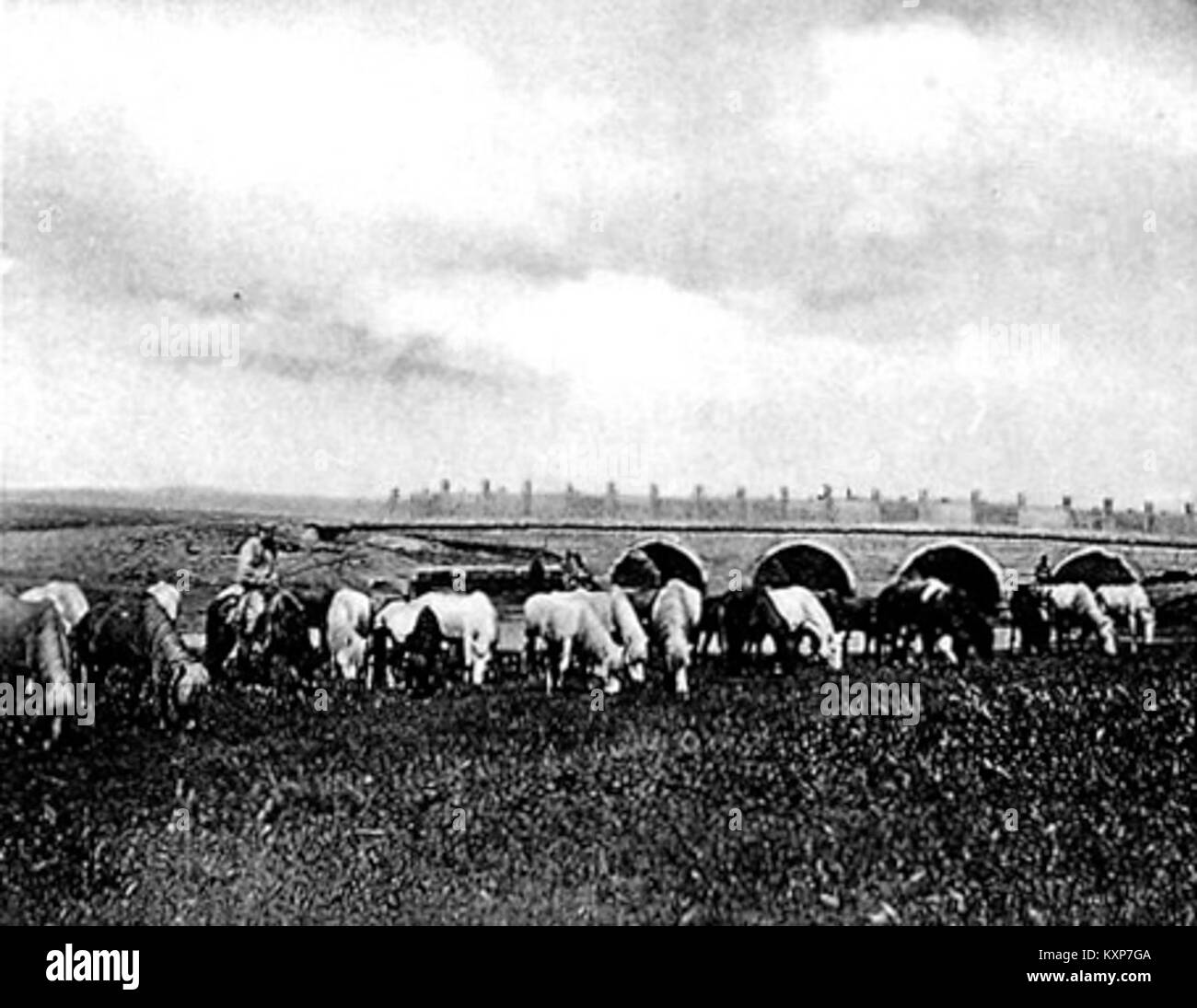 This bridge, located in front of the main gate of a hunting park ...
