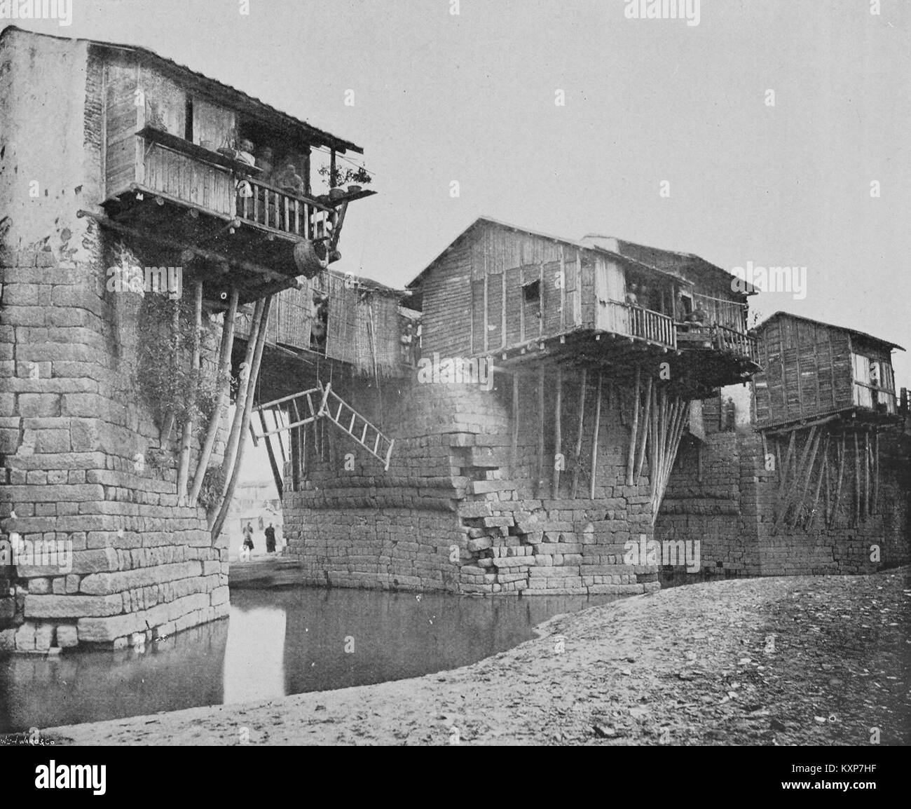 This photograph shows a bridge in Chao-Chow-Fu, China, illustrating ...