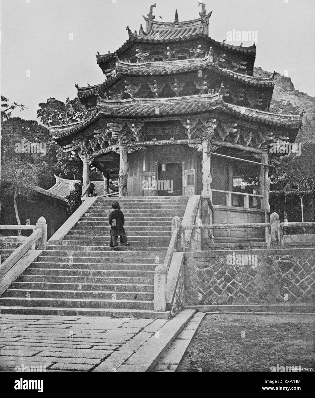 This Buddhist temple in Amoy (Xiamen), China, is a significant cultural ...