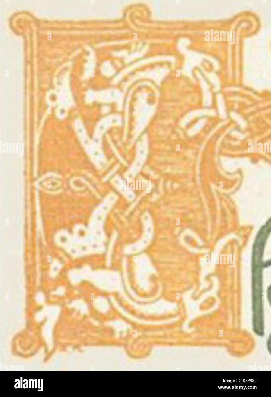 Elizaveta Bem's Azbuka - Е text detail 01 Stock Photo - Alamy