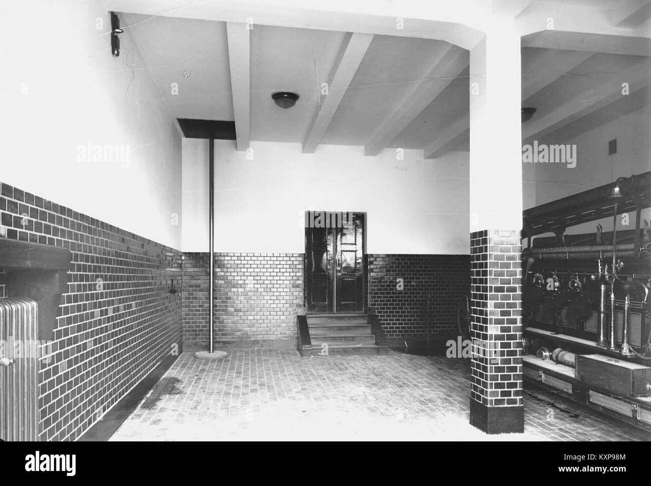 Firehouse public Black and White Stock Photos & Images - Alamy