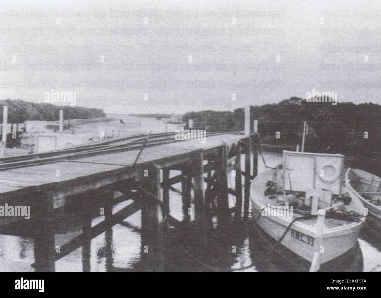 Broad Creek jetty and lighters in February 1912. Hargreaves, 'Photos ...