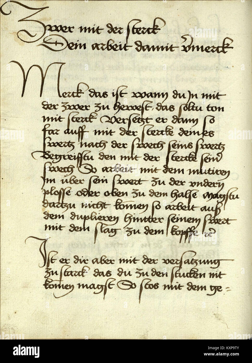Photograph of a manuscript page, showing historical or religious texts ...