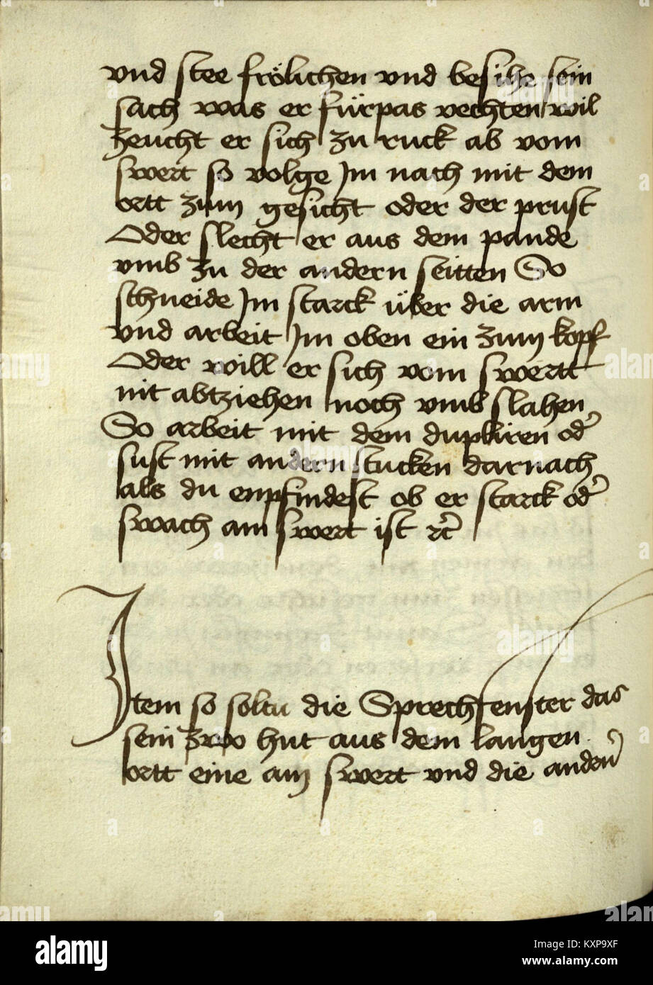 This manuscript, identified as Cod.I.6.4,.3 049v, contains medieval ...