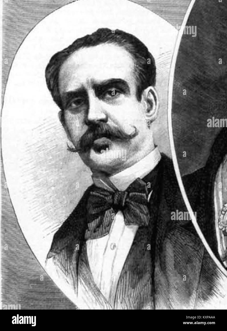 Emilio Alcalá Galiano, a notable figure, is depicted in this cropped ...