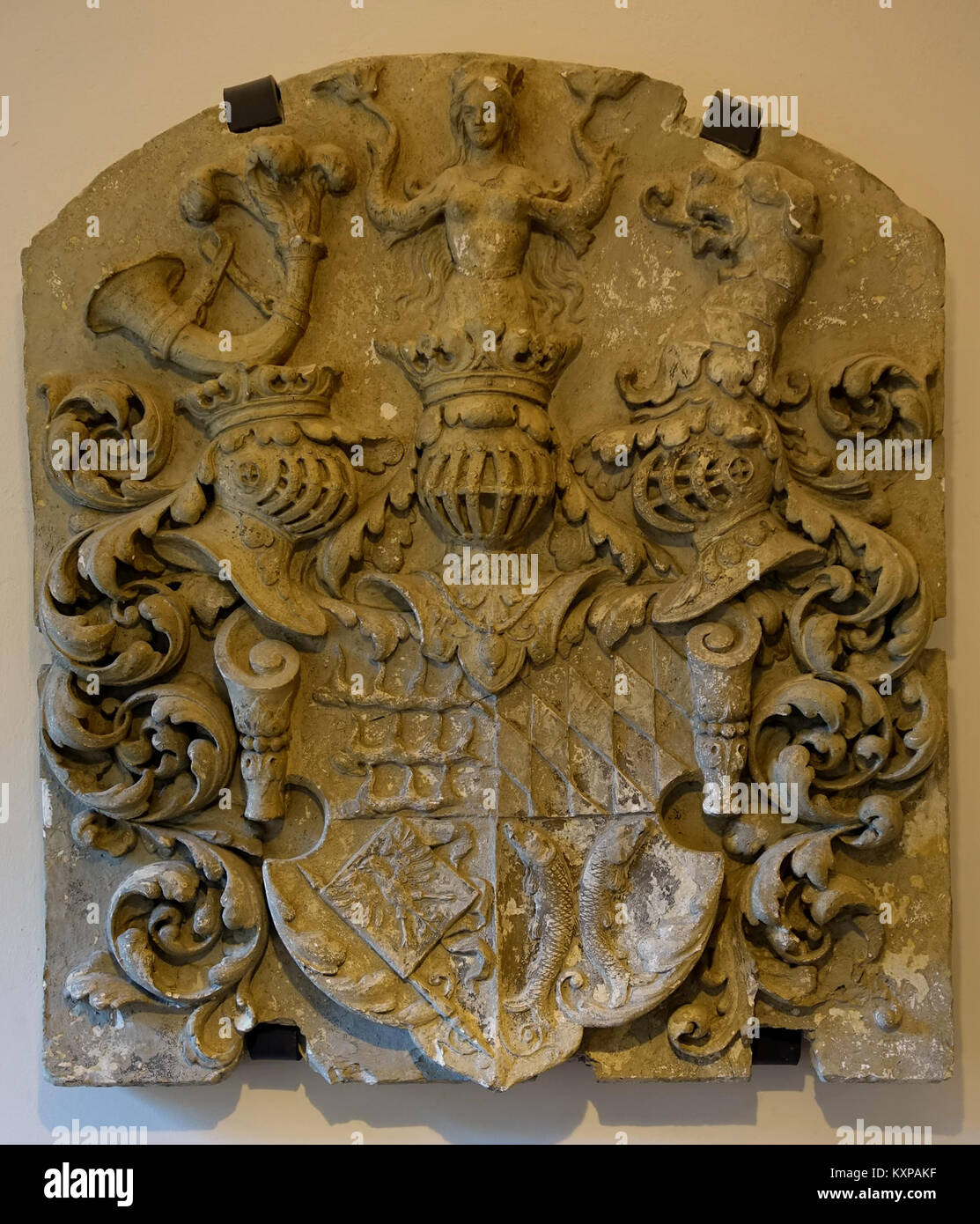 Crest - Landesmuseum Württemberg - Stuttgart, Germany - DSC03308 Stock ...