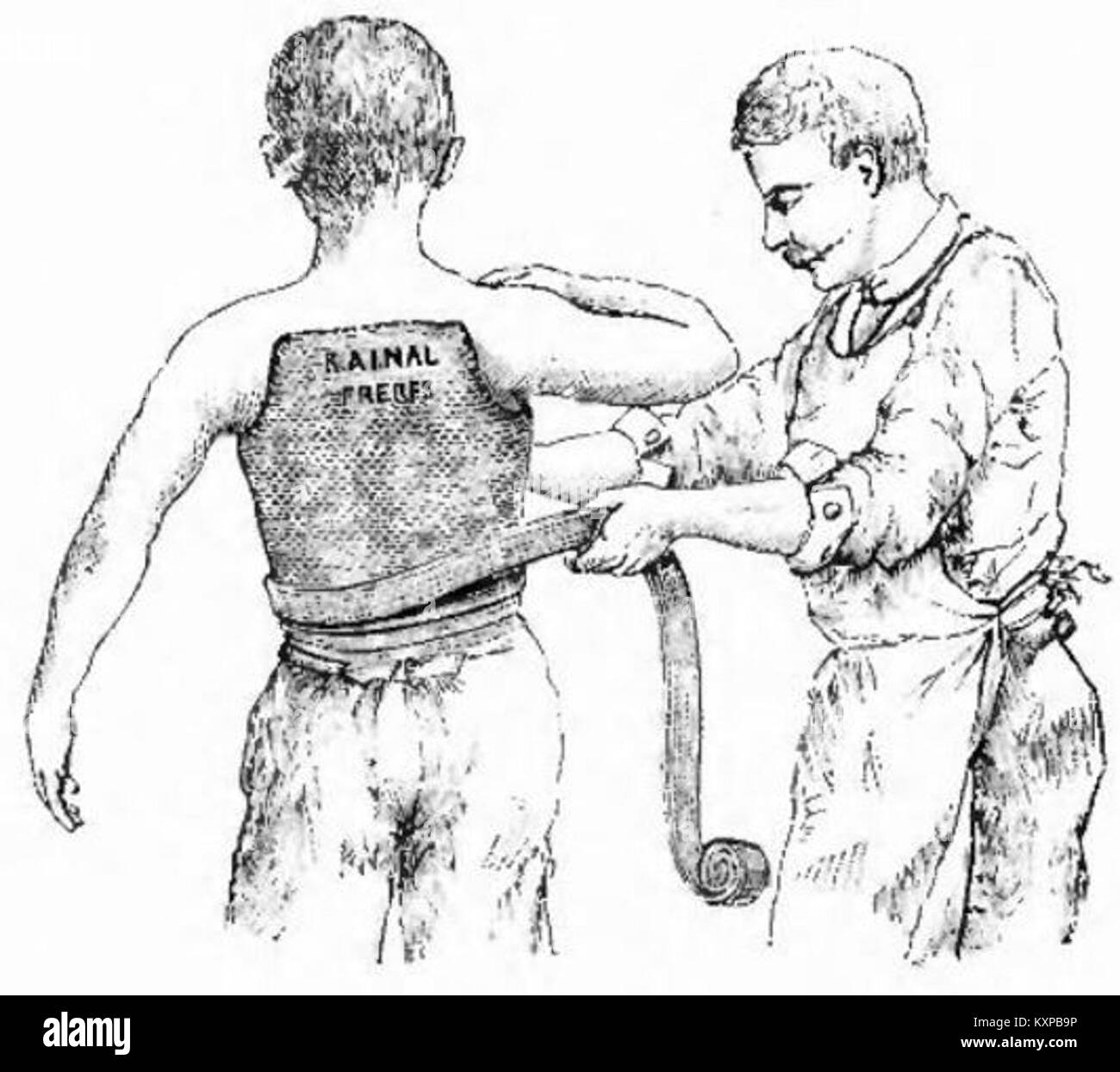 Catalogue de corsets de Rainal Frères Fig 1170 Stock Photo - Alamy