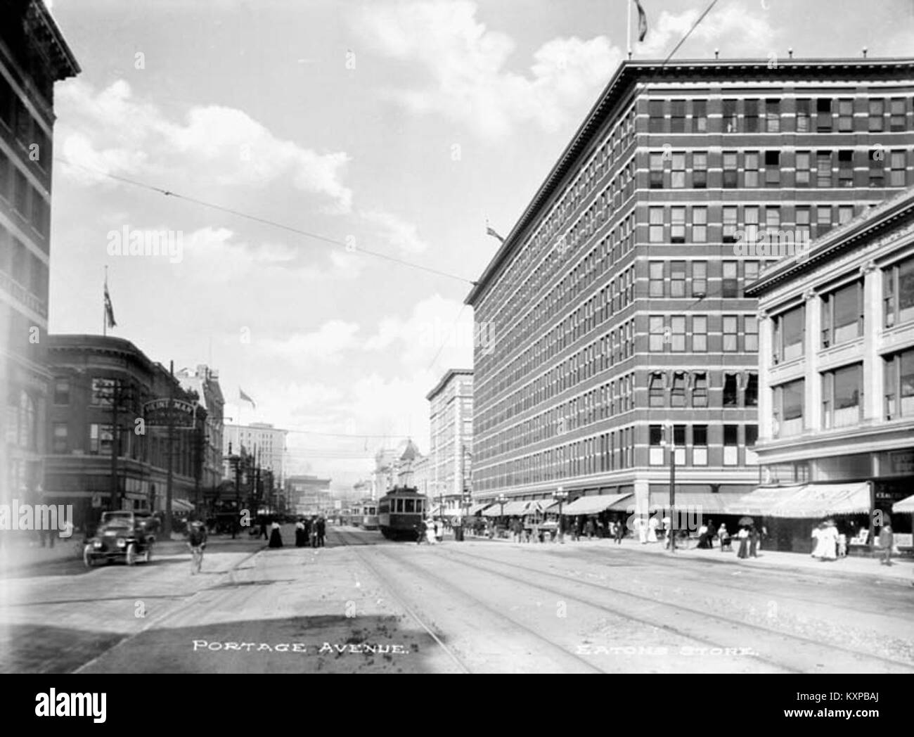 Eatons department store Black and White Stock Photos & Images - Alamy