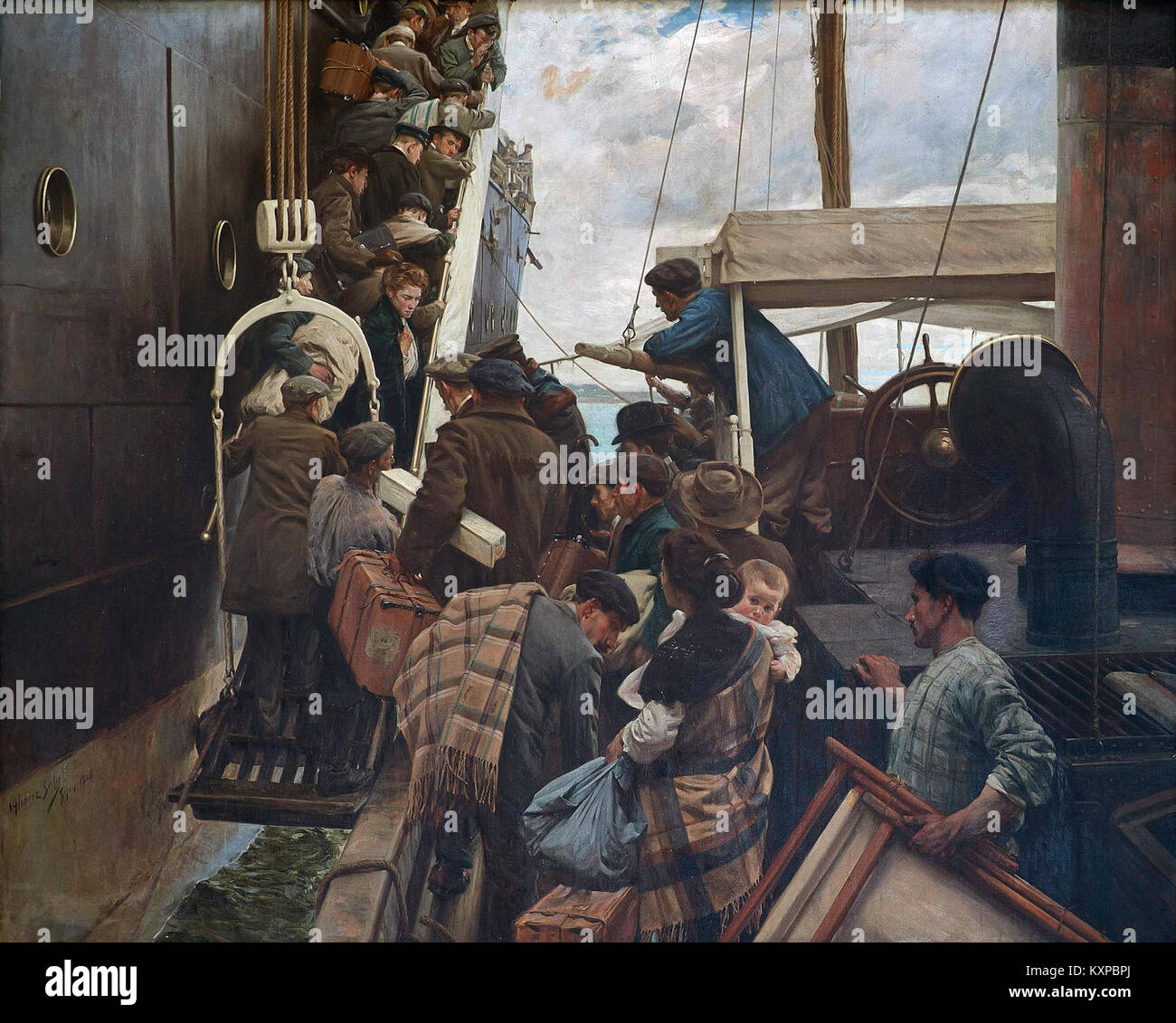 Leaving ones homeland hi-res stock photography and images - Alamy
