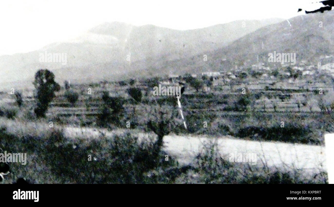 This panoramic view of Brusnik offers a broad perspective of the region ...