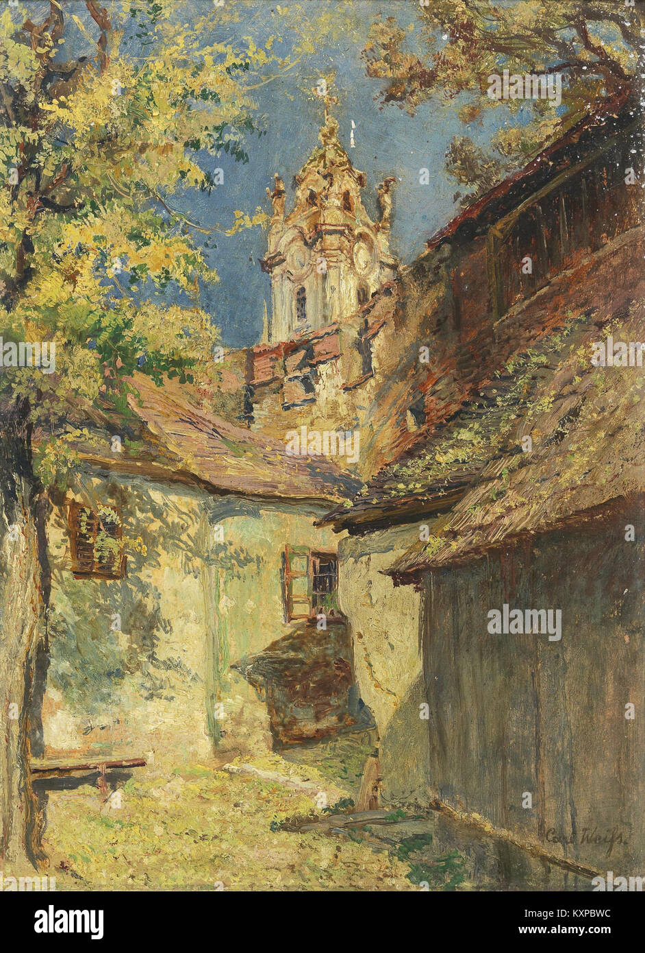 Carl Weiss Aus Dürnstein Stock Photo - Alamy