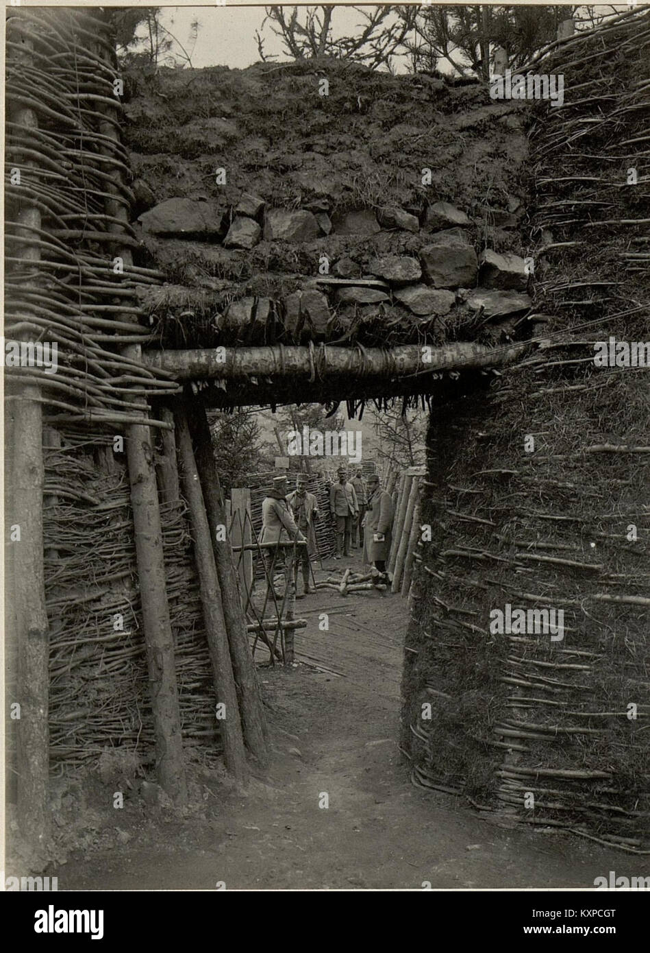 Entrance to trenches hi-res stock photography and images - Alamy